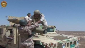 Iraq Army improvised Kornet ATGM mount