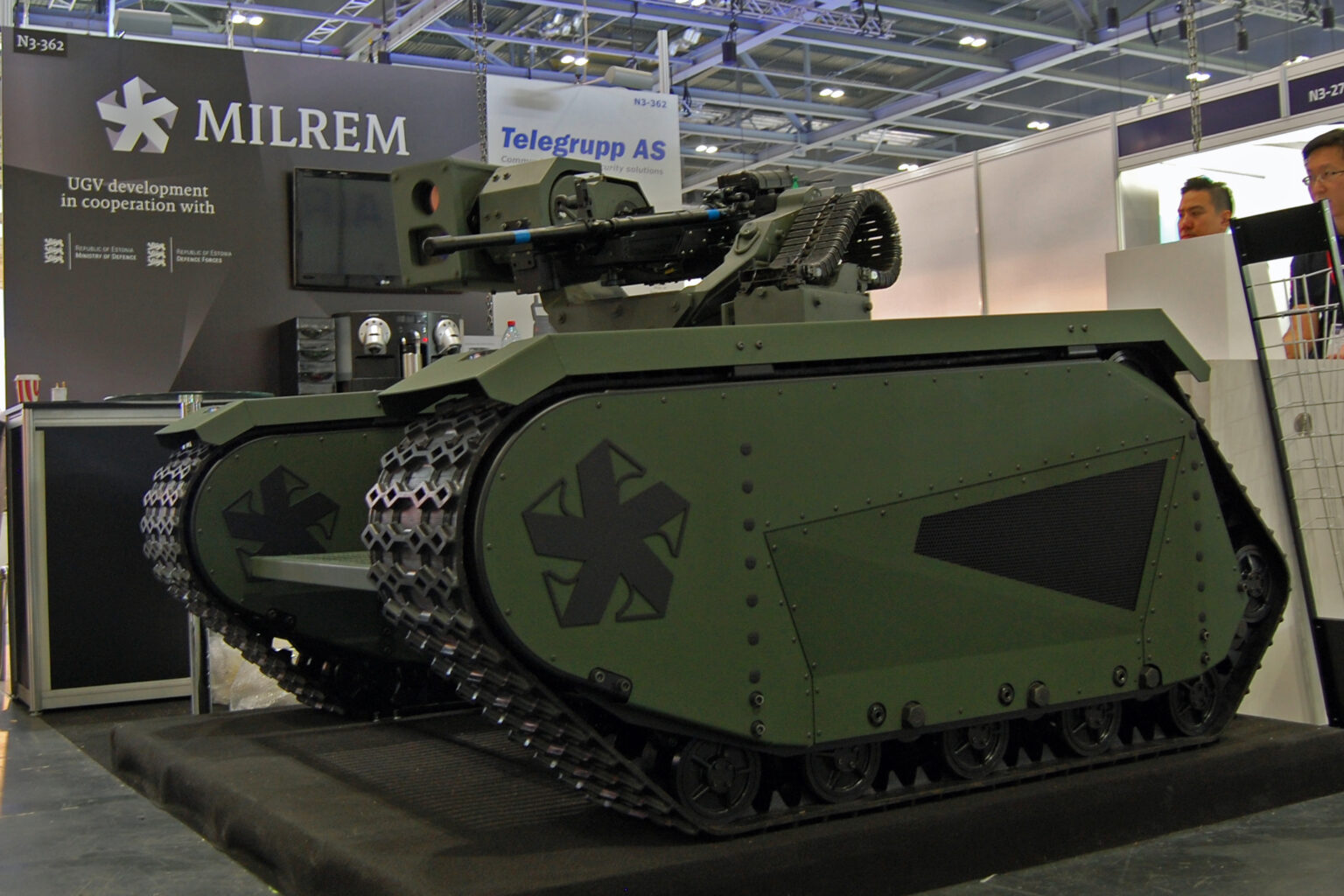 The worlds first Hybrid Unmanned Ground Vehicle Made in Estonia
