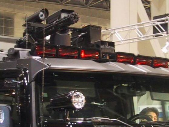 Photo : Armored Vehicle of the Japanese Special Assault Team