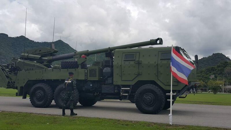 Thailand Unveils New 155 mm Truck Mounted Howitzer