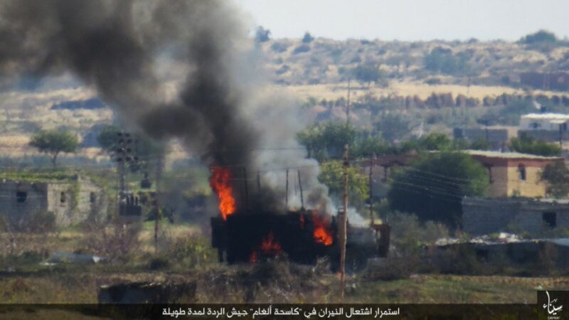 ISIS Terror Group Released Photos Claim IED Attack On Army Vehicle In Sinai
