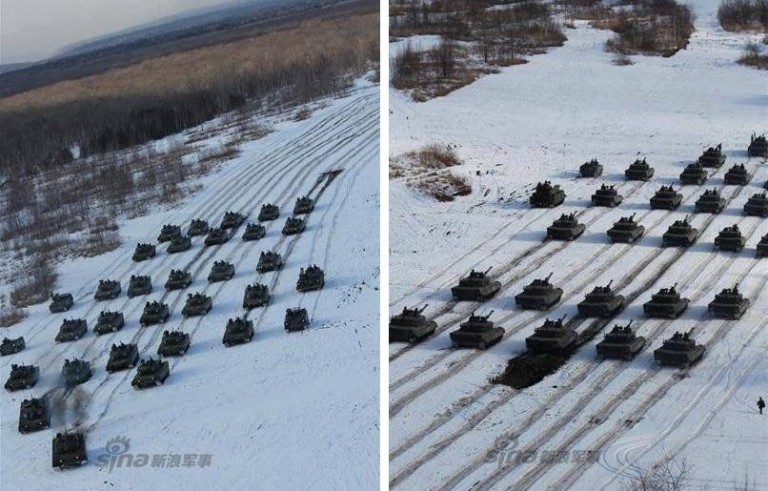 Japanese Tank Division Exercises with Type 90 tanks