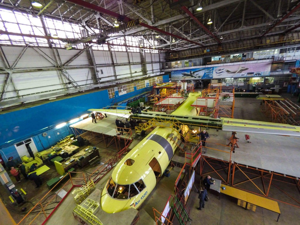 Antonov has completed major assembly of the first An-132 military ...