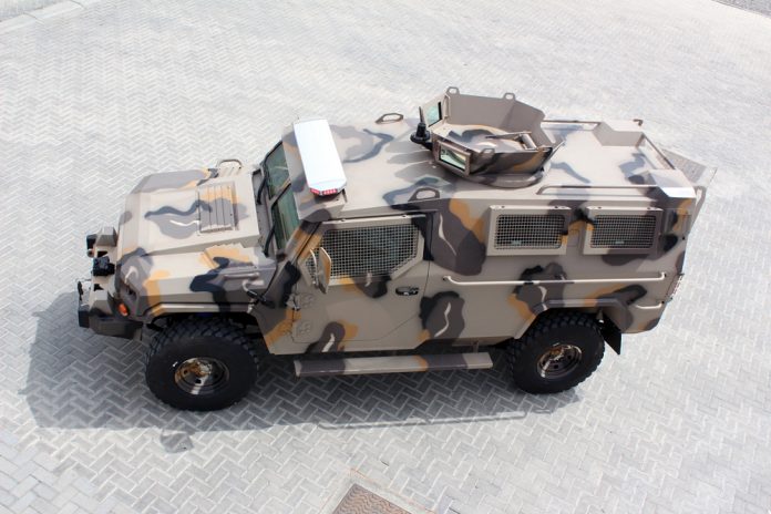 STREIT Group unveils new Cougar -LAMV Armored Personal Carrier