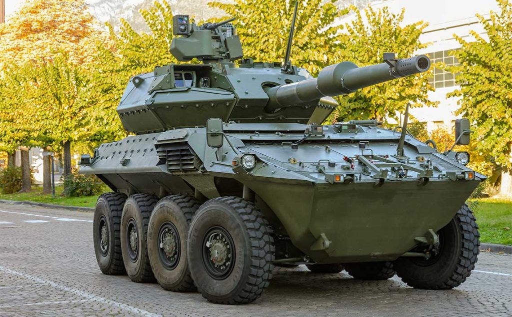 Iveco – Oto Melara Consortium published a photos of new Centauro II MGS ...