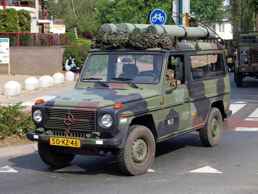 Netherlands started to supply 150 Mercedes-Benz GD light utility ...