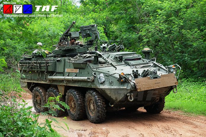 US Army and Royal Thai Army in Hanuman Guardian 2016 exercise
