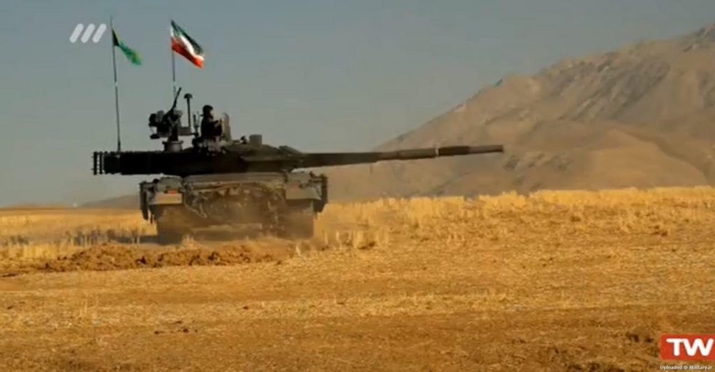 In Iran spotted new Karrar main battle tank