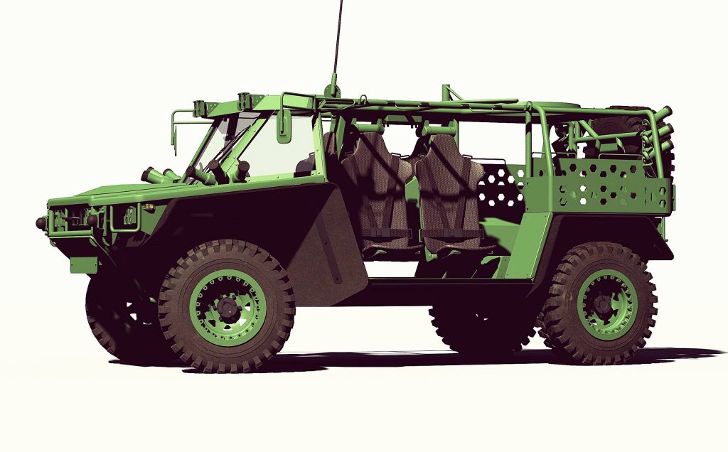 Ukrainian designers unveils concept of military transformer flying vehicle