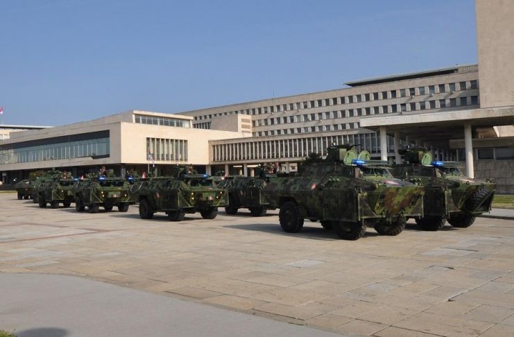 Serbian Ministry of Internal Affairs received Lazar 8×8 multi-role ...