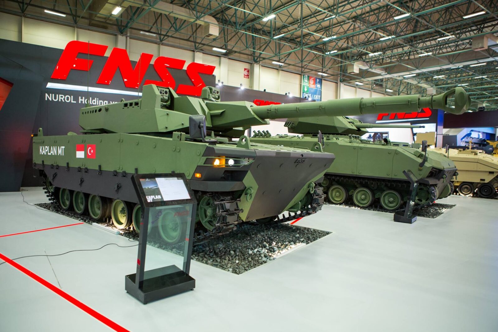 Kaplan MT medium weight tank ready for testing