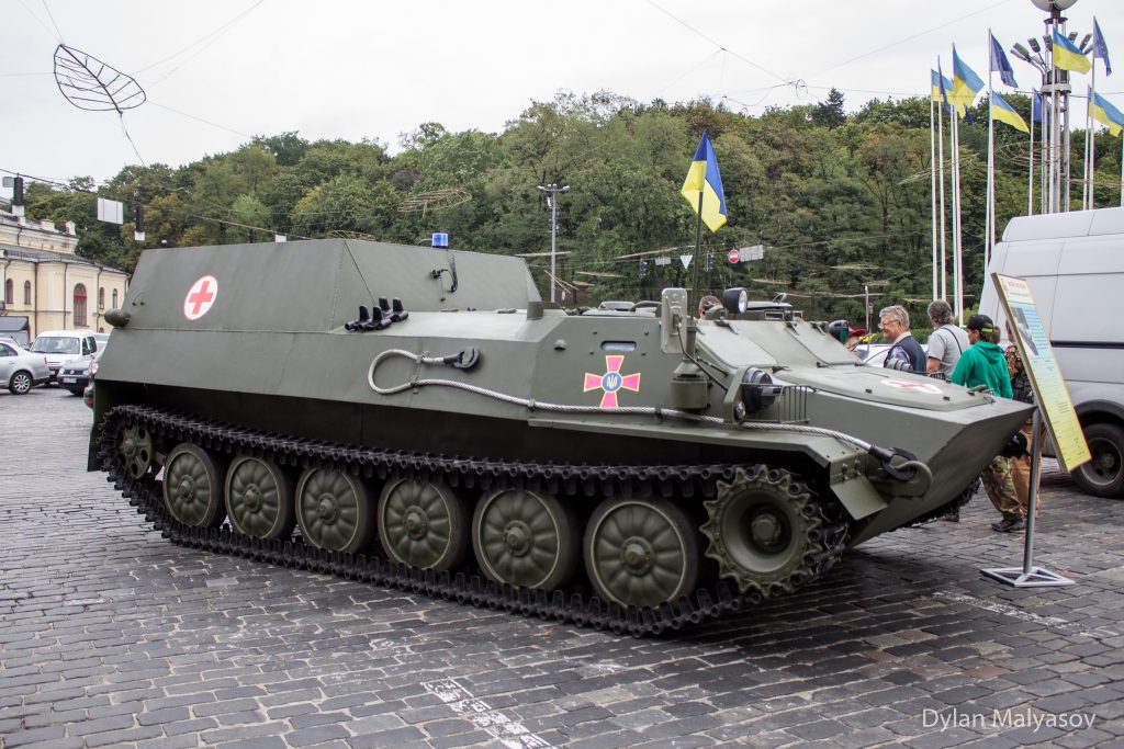 Ukraine unveils new MT-LB-S armored medical evacuation vehicle