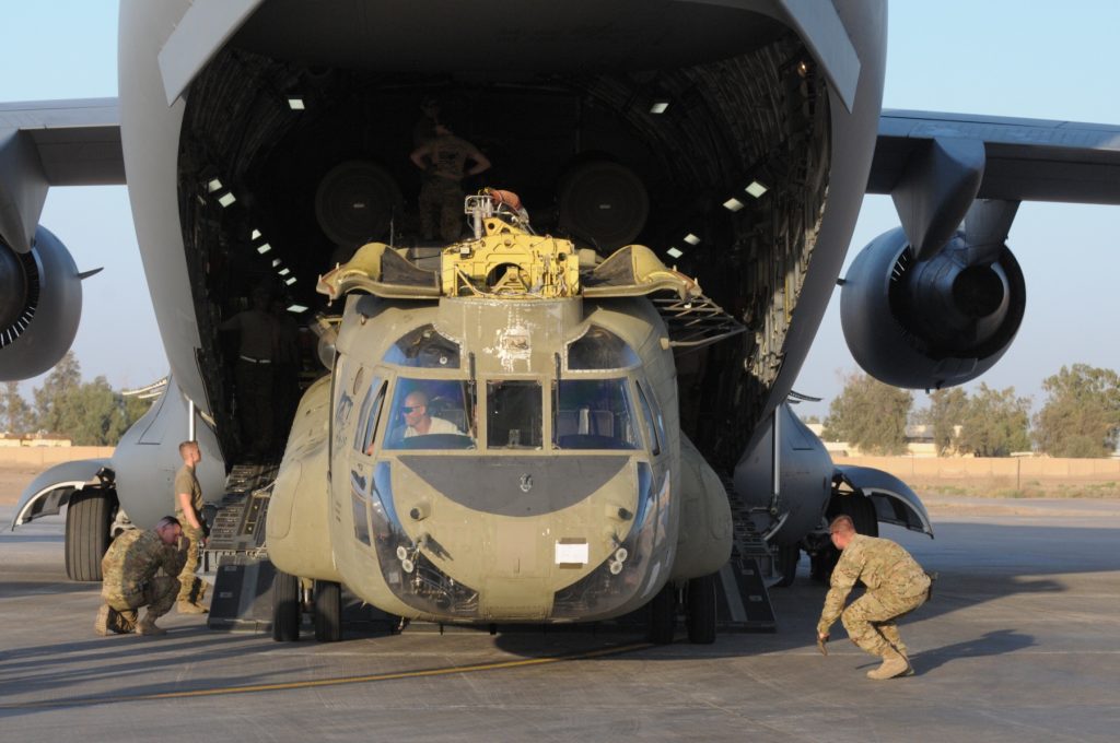 29th Combat Aviation Brigade receives CH-47F helicopters
