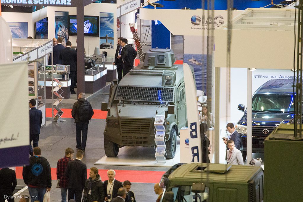 International Armored Group unveils Jaws APC at Arms and Security 2017