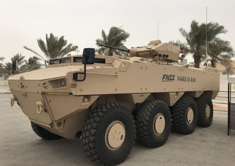 FNSS showcases new generation of wheeled armored combat vehicle at AFED ...