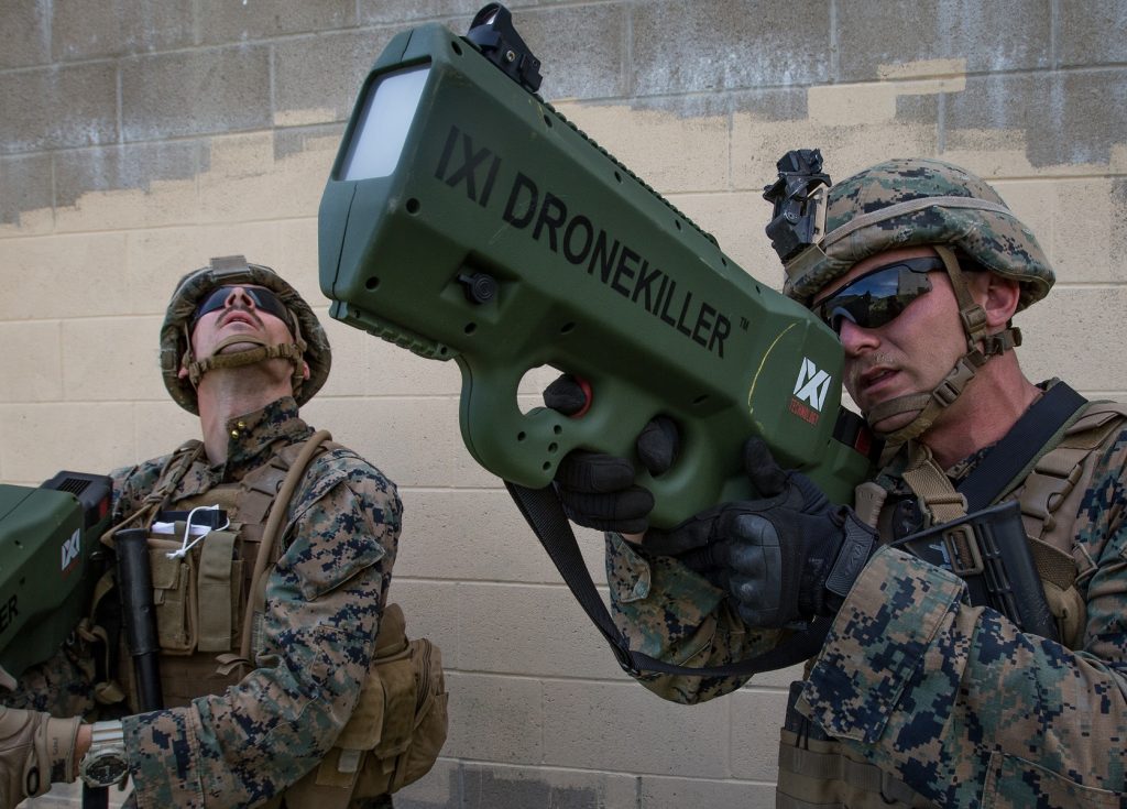 U.S. Marine Corps tests IXI’s counter-UAV system