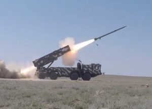 Belarus test-fires Polonez multiple rocket launcher during exercise in ...