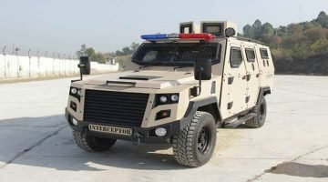 First export order for Pakistan-made Interceptor light armoured vehicle