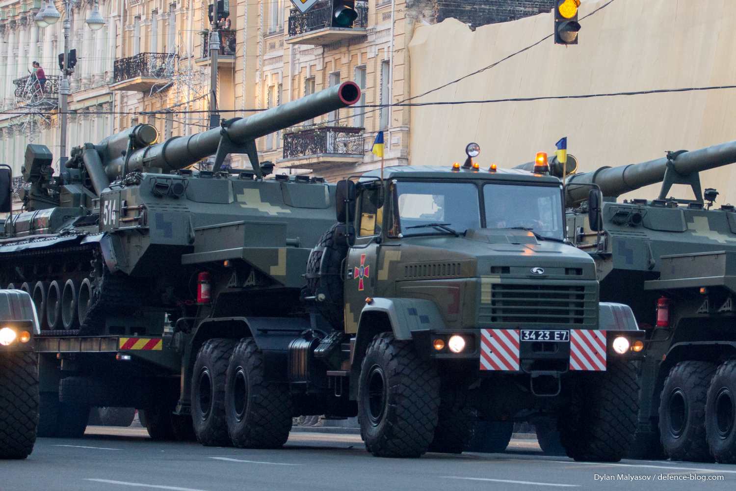 Ukraine marks Independence Day with massive military parade