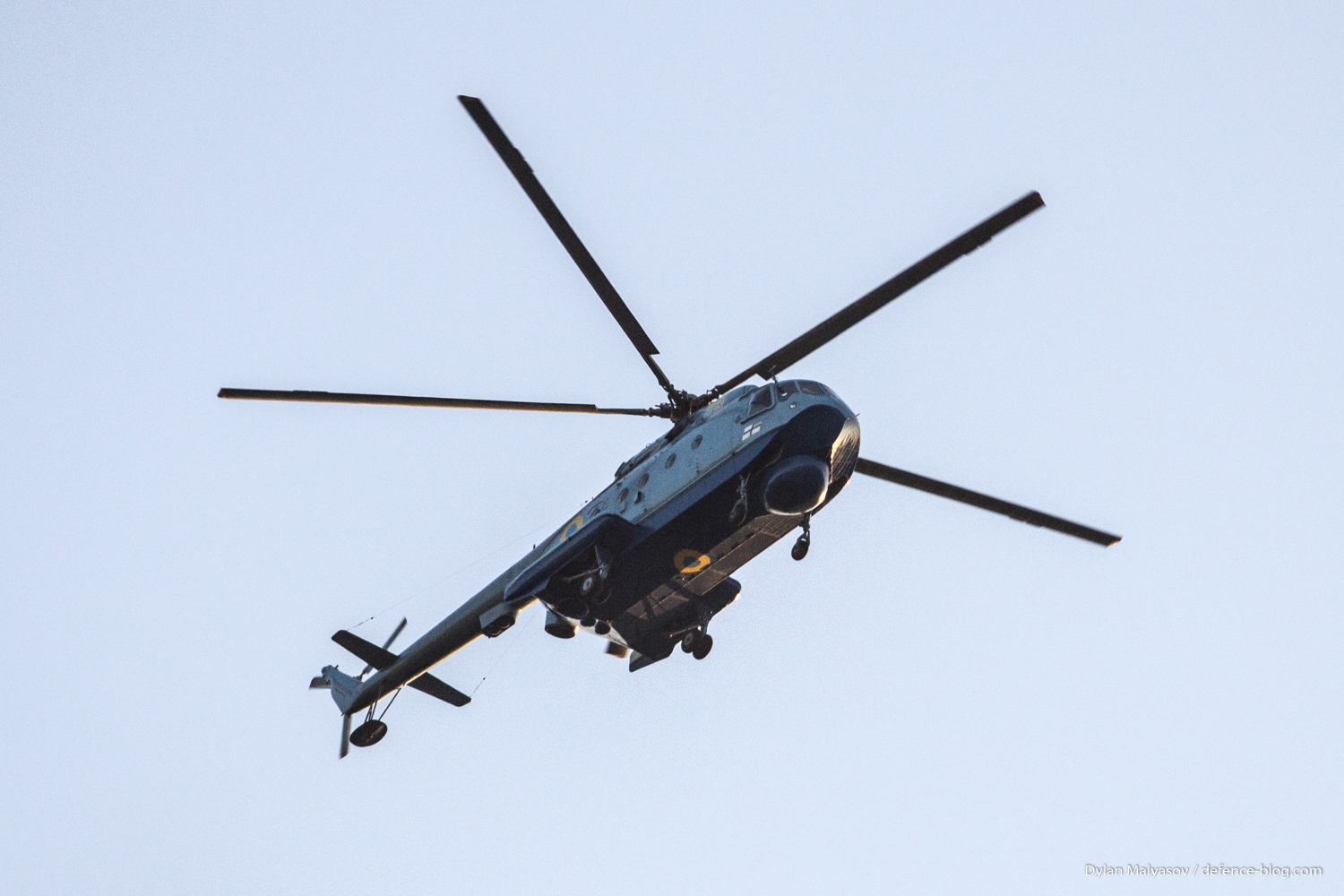 Ukraine demonstrated unique Mi-14 helicopters evacuated from Crimea