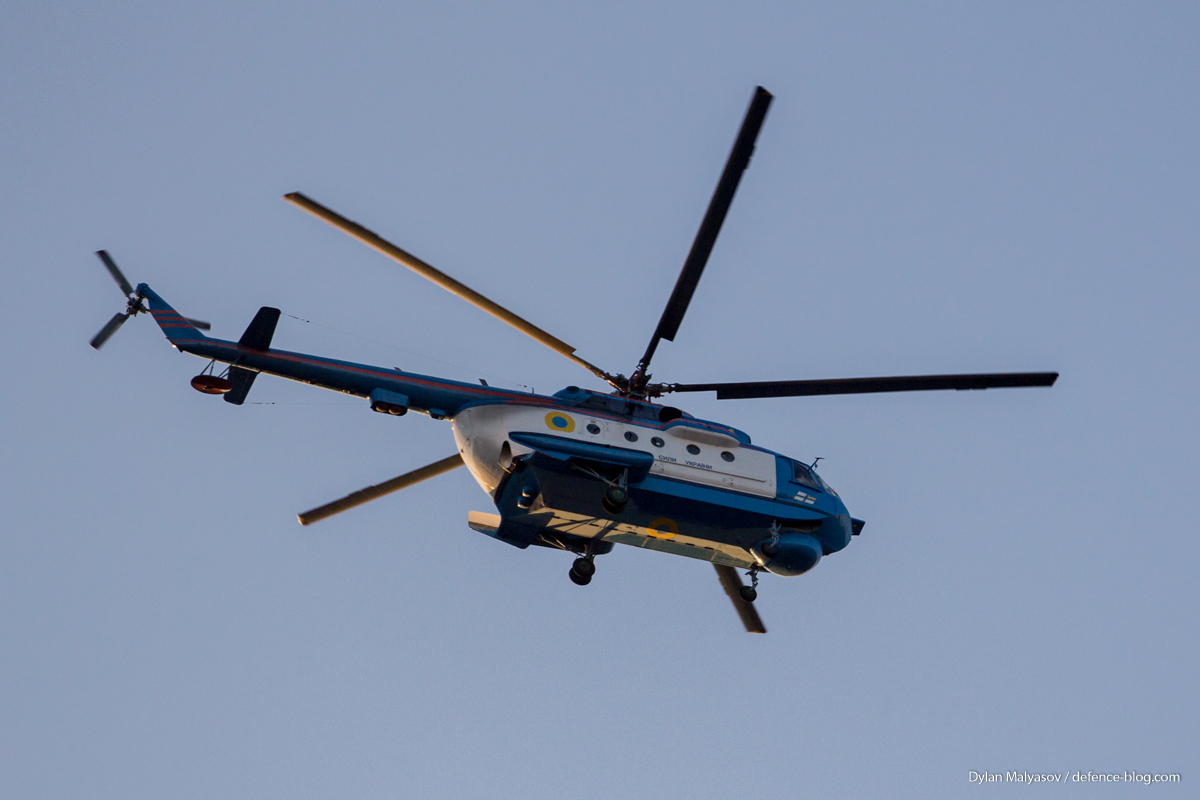 Ukraine demonstrated unique Mi-14 helicopters evacuated from Crimea
