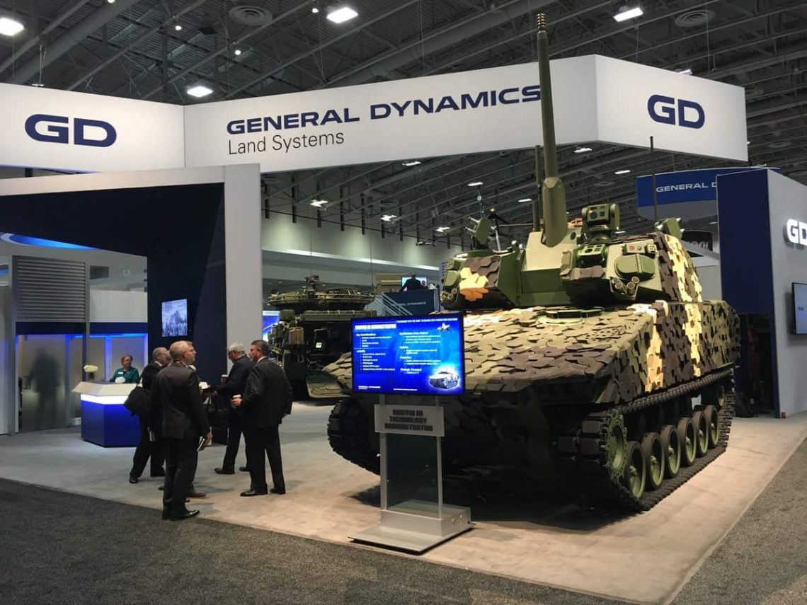 General Dynamics debuts Griffin III with 50mm cannon during AUSA 2018