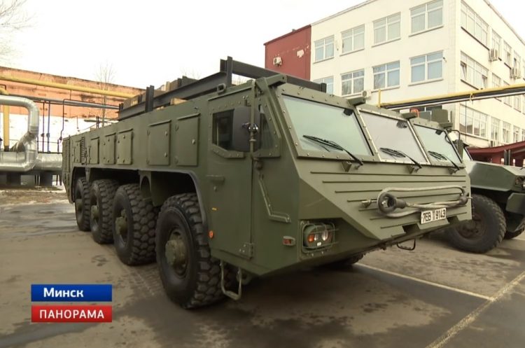 Belarus developed new special chassis for missile systems