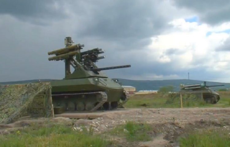 BAE Systems criticizes Russia’s modern unmanned ground vehicle