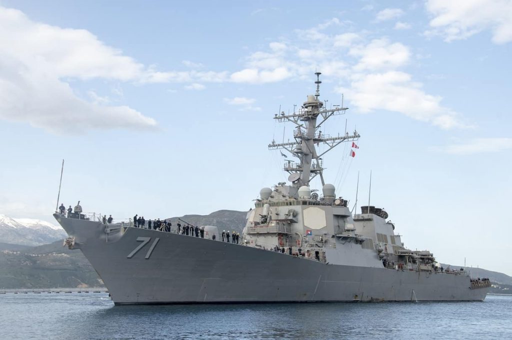 U.S. Navy to christen its newest Arleigh Burke-class guided missile ...