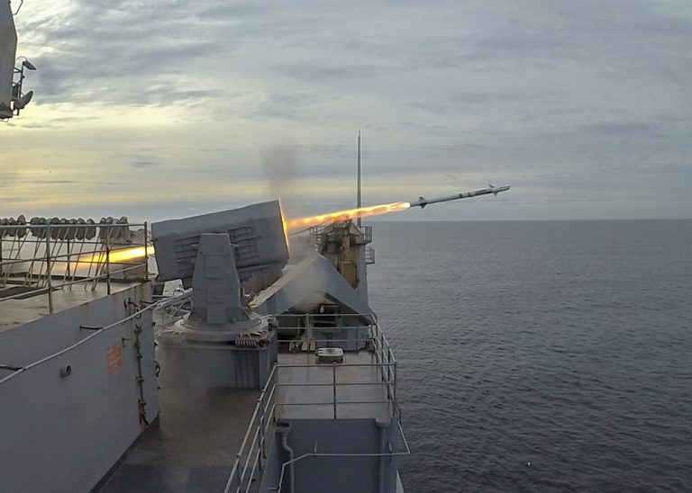 U.S. Navy successfully tests upgraded RAM missile