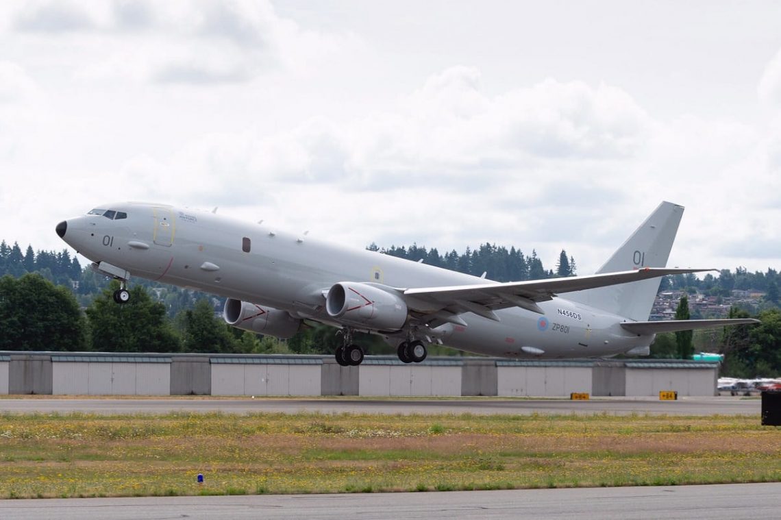 First British P-8A Poseidon maritime patrol aircraft makes maiden flight
