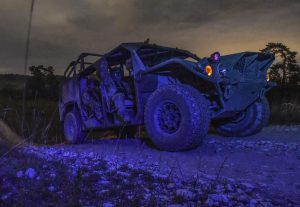 U.S. Paratroopers conduct night driving with new Army Ground Mobility ...