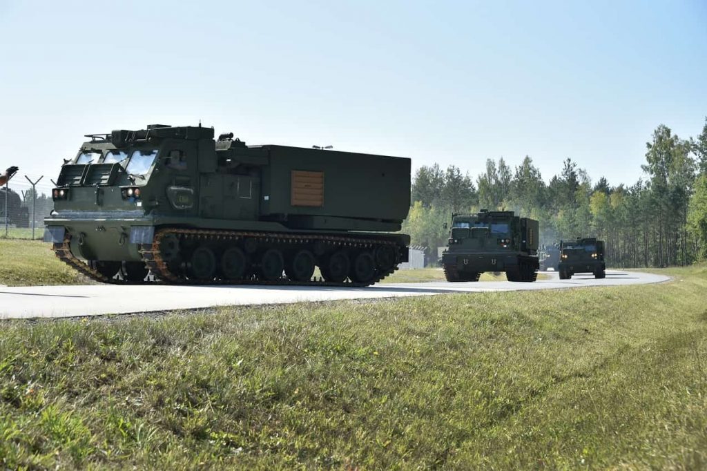 U.S. Army deploys M270 rocket launchers to Europe