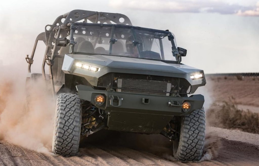 GM Defense showcases Chevrolet Colorado-based Infantry Squad Vehicle