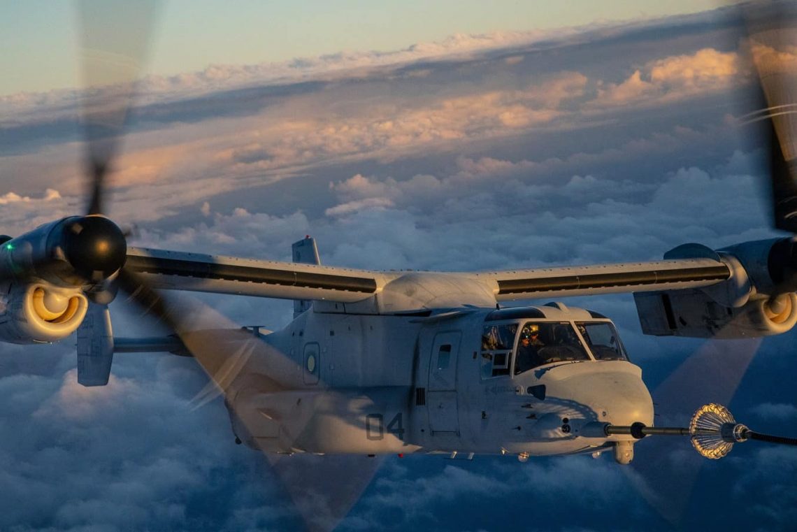 1st Marine Aircraft Wing rapidly deployed more than 25 aircraft