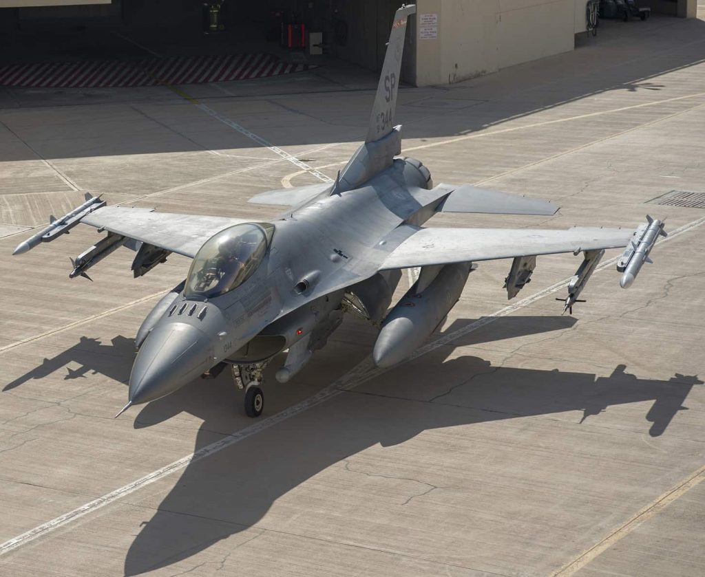 U.S. Air Force F-16s conducts bilateral exercise with Israeli F-35i ...