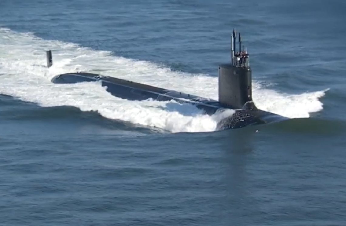 U.S. Navy’s newest stealth nuclear-powered submarine joins fleet