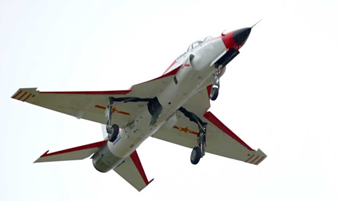 Chinese new naval trainer aircraft makes its maiden flight