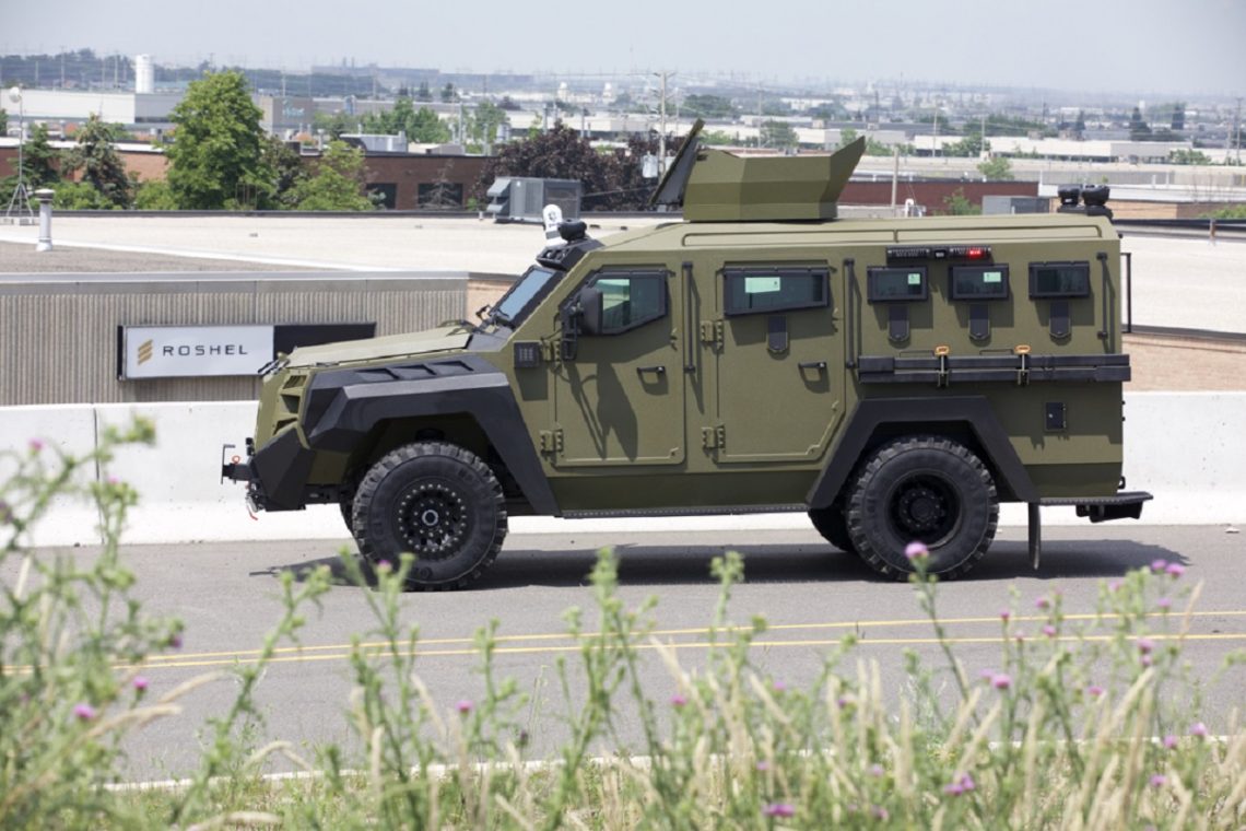 Roshel CEO talks about new armored vehicles spotted at NASA historic ...