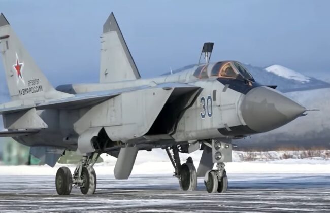 Russian MiG-31 Foxhound interceptors deploy near Alaska