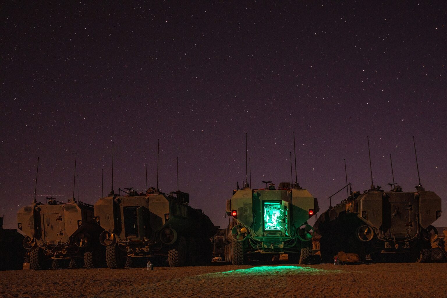U.S. Marine Corps uses its newest ACVs during exercise in Twentynine ...