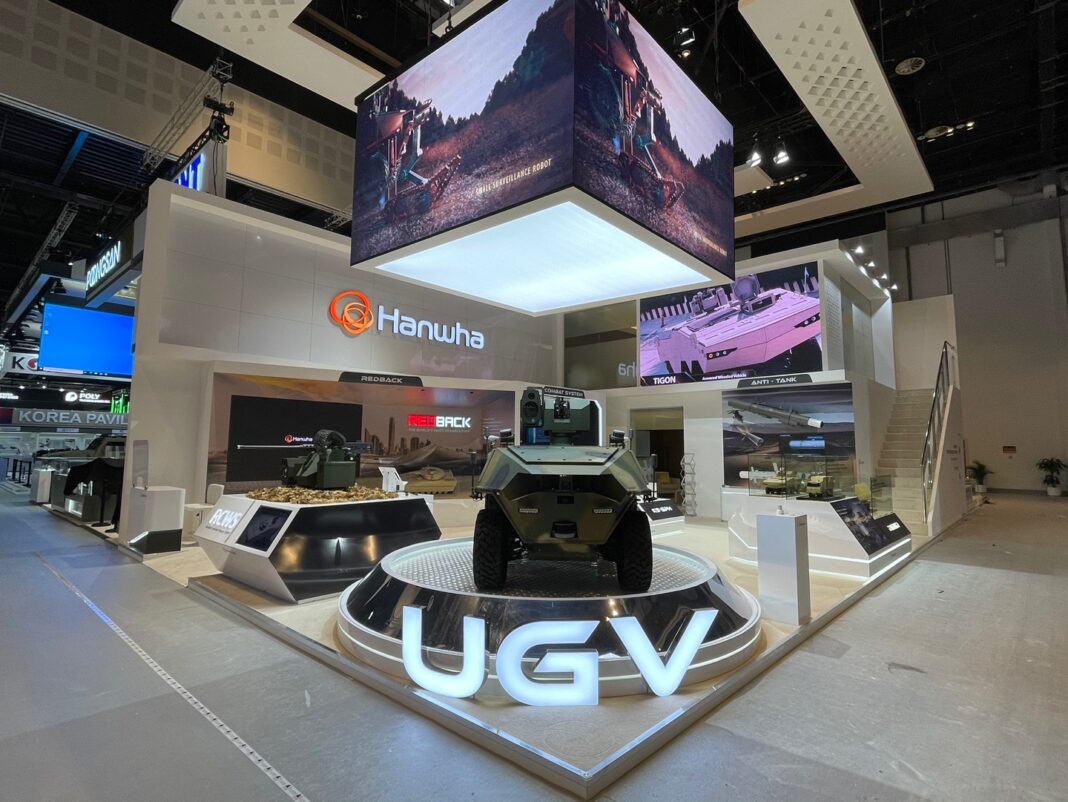 Hanwha Defense showcases unmanned defense solutions at IDEX 2021