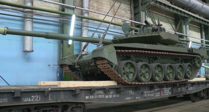 Russian Army receives new batch of upgraded T-90M tanks