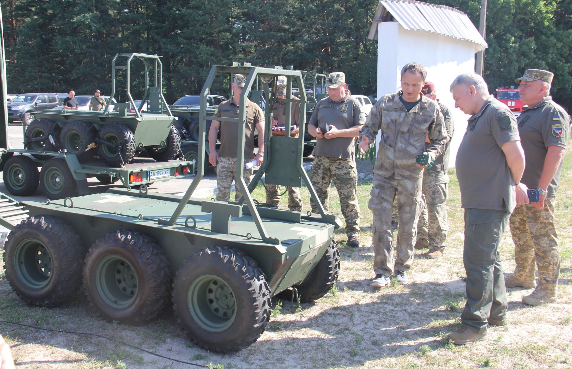 New Ukrainian robotic vehicles to feature in country’s independence day ...