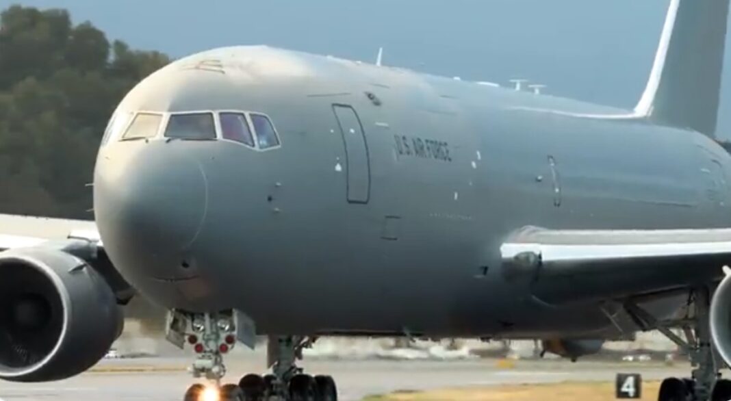 US Air Force celebrates arrival of 8th KC-46 Pegasus to Altus
