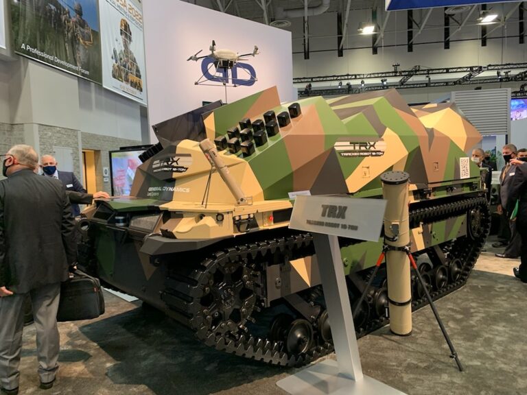 General Dynamics displays next-gen robotic combat vehicle concept