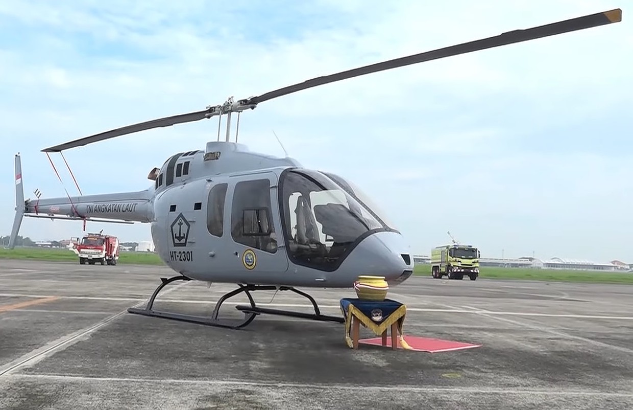 Indonesia Takes Delivery Of 2 US made Bell 505 Helicopters