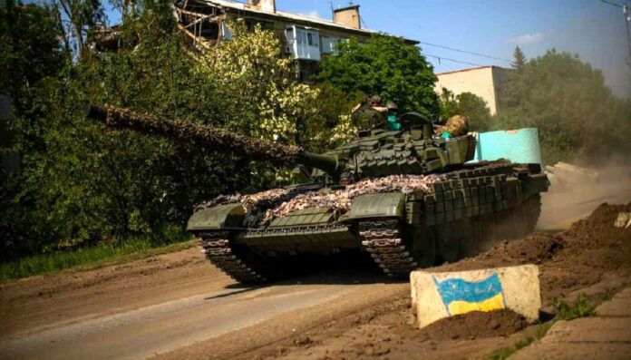Ukraine sent newly received T-72M1R tanks to front