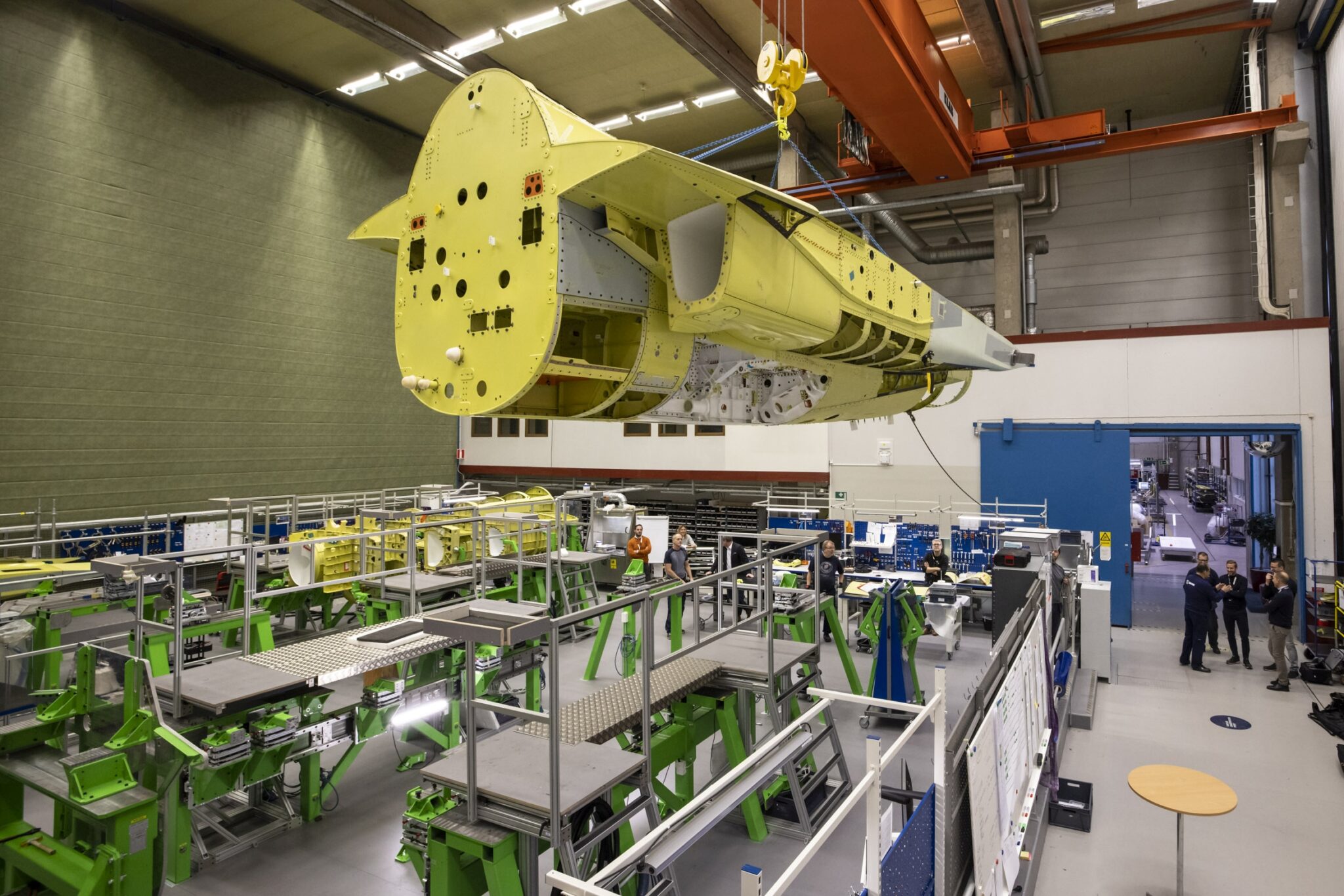 Saab delivers T-7A fuselages to Boeing’s plant in St. Louis