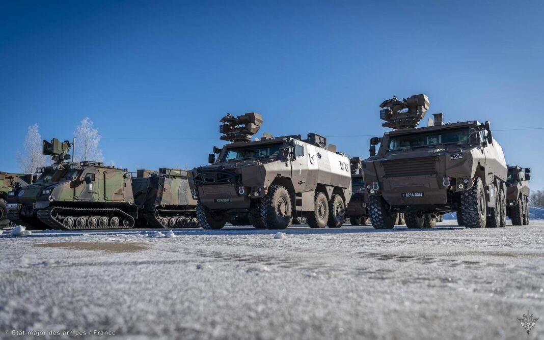France deploys new Griffon armored vehicles to Estonia